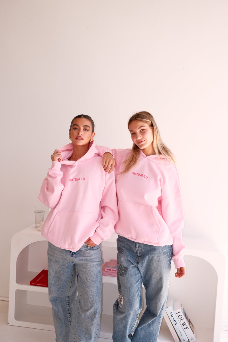 Baby Pink Hoodie – Outdated Co